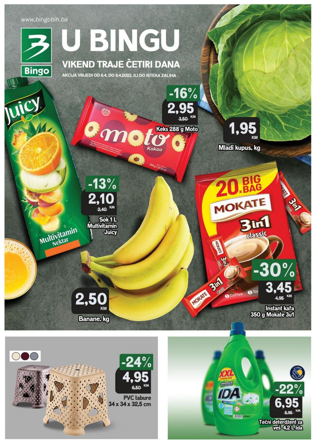 Bingo vikend akcija od 06.04. do 09.04. - Bingo katalog
