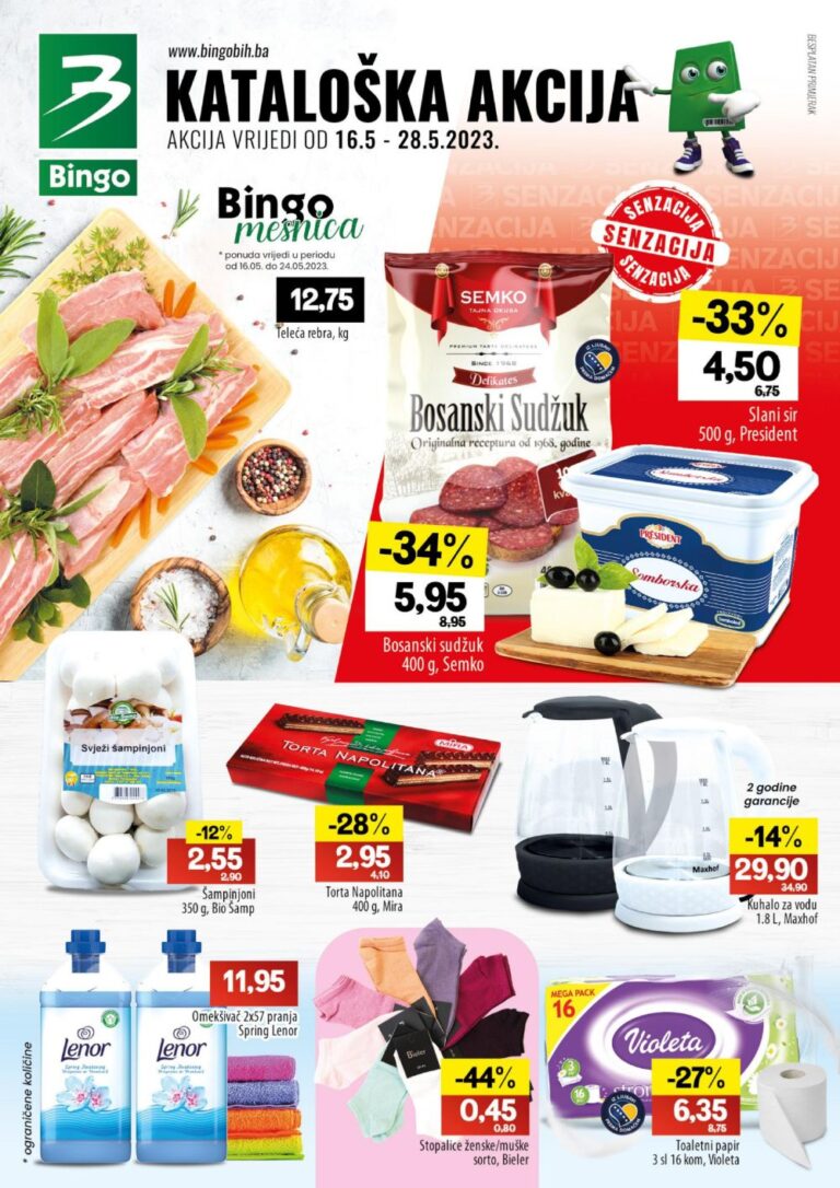 Bingo katalog - Katalozi u Bingu – Najveći trgovački lanac u BiH